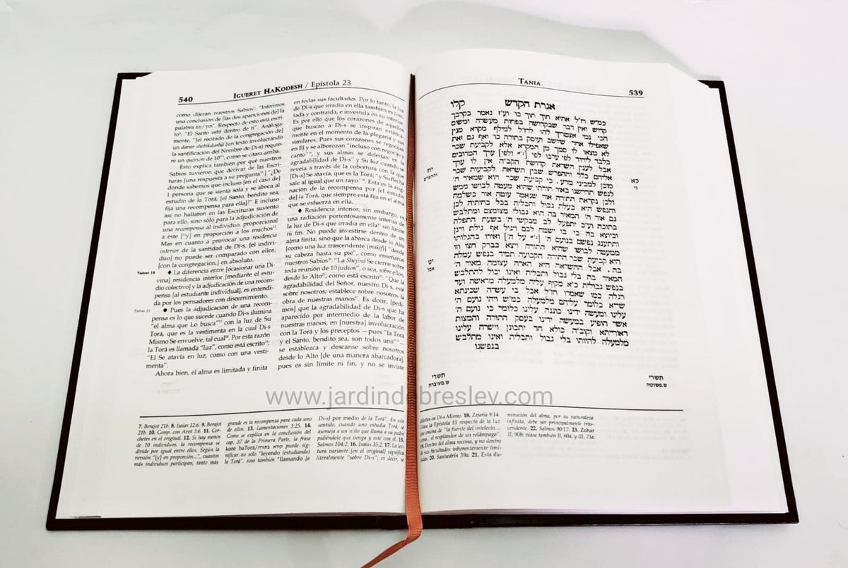 El Tania – El Jardín De Breslev